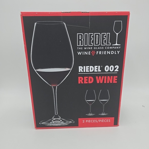 Riedel | Dining | Nwt Riedel 02 Crystal Glass Verre Vin Rouge Red Wine ...